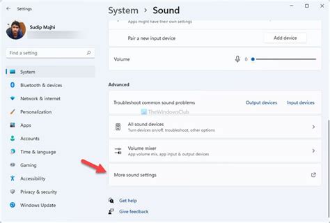 How To Open Sound Settings On A Windows 11 10 Computer