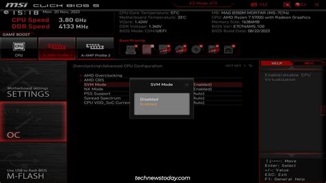 Solved AMD V Is Disabled In The BIOS Error