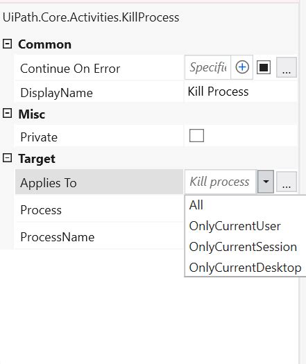 How To Kill Admin Processes From Uipath In Windows Studio Uipath