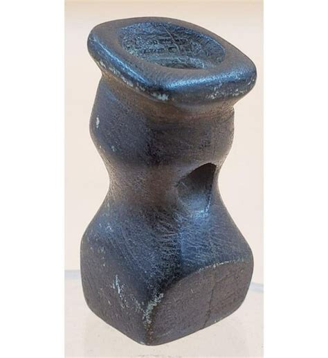 A Native American Catlinite Pipe Bowl In United States