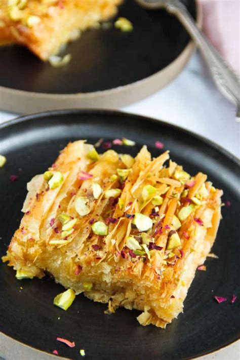 Phyllo Dough Crinkle Cake With Cardamom And Pistachios Ministry Of Curry