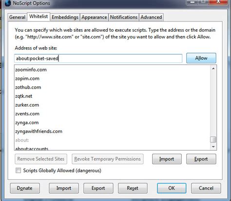 GetPocket Button Not Working In Waterfox Firefox When Trying To Save Matthew E Semrau