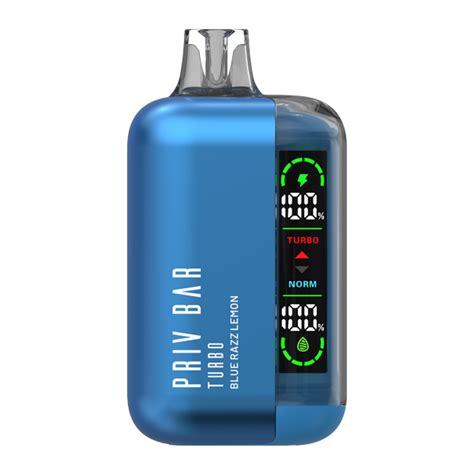 Blue Razz Lemon Priv Bar Turbo Tenvape