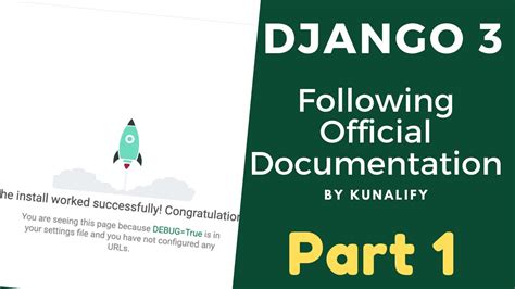 Django 3 Part 1 Writing Your First Django App Youtube