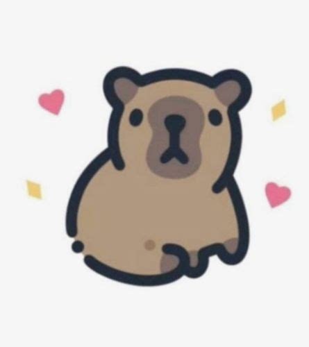 Capibara Cute Artofit