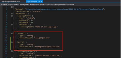 Azure Setup Logic App Variable Value At Release Time Calls