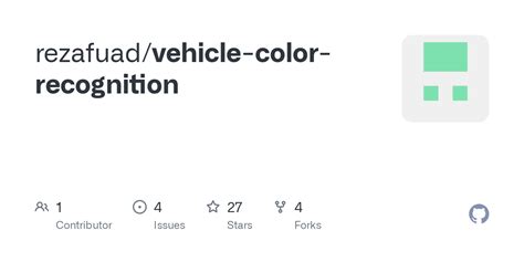 Github Rezafuadvehicle Color Recognition