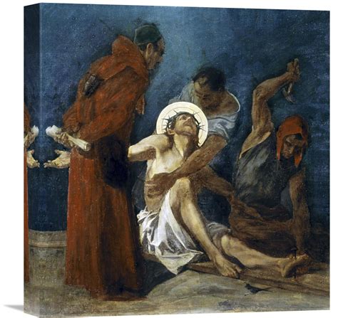 Jesus Christ Nailed To The Cross