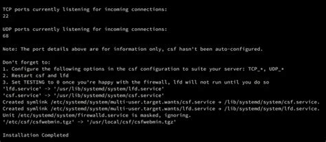How To Install Csf Config Server Firewall On Debian 12