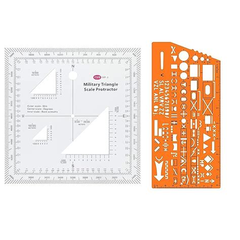 Buy Gotical Military Utm Mgrs Coordinate Scale Map Reading And Land Navigation Topographical Map