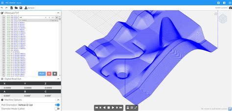 527F Plotting Program Graphically With PC Video Option Calmotion