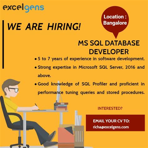Richa Sah On Linkedin Hiring Mssql Bangalore Hybridmode Ubcity