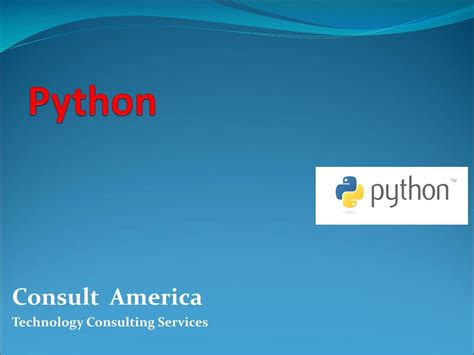 ppt python powerpoint presentation free download id 9209482
