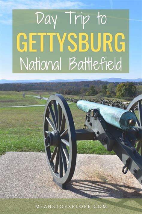 A Gettysburg Self Guided Driving Tour How To Easy Free Artofit