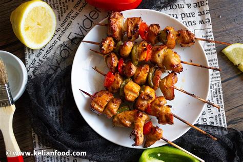 Brochette De Poulet Au Four Kelianfood