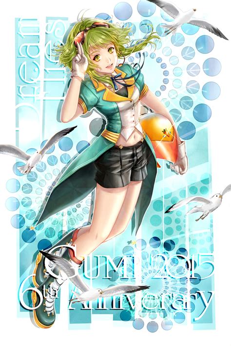 Gumi Vocaloid Drawn By Monkeyyan Danbooru