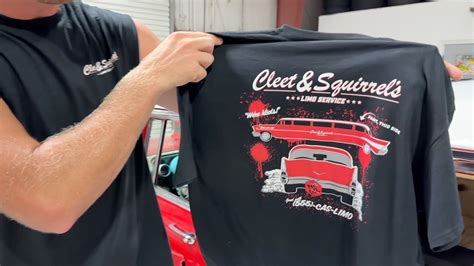 Cleet And Squirrels Limo Service Shirt Black Or White Options Cleetus Mcfarland