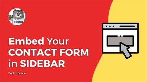 How To Add Contact Form In Wordpress Sidebar That Generate Leads Youtube
