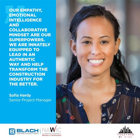 Sofia Hardy On Women In Construction Wicweek2025 Blachbuilds Blach