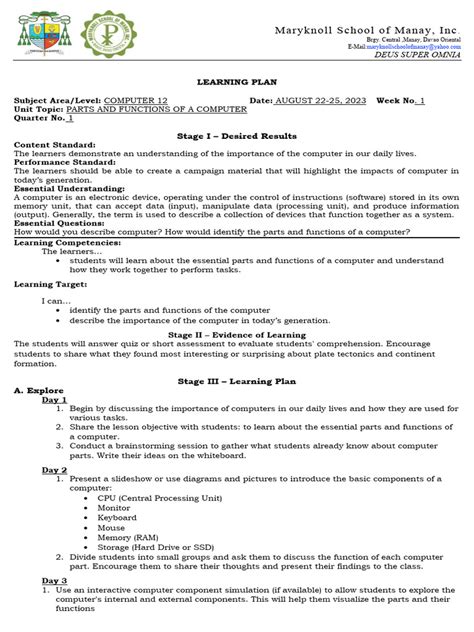 Grade 12 Computer Download Free Pdf Learning Computer Hardware
