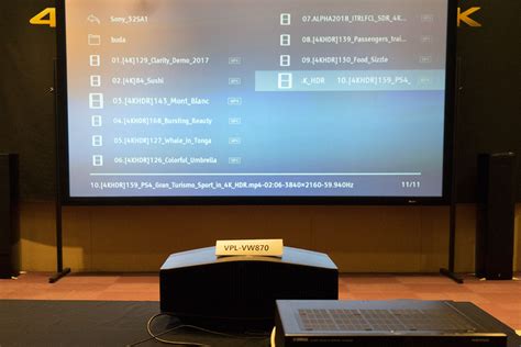 소니 4k 홈 시네마 프로젝터 런칭 시연회 현장 스케치