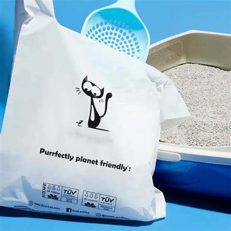 Get Custom Biodegradable Cat Litter Bags From Packaging Manufacturer