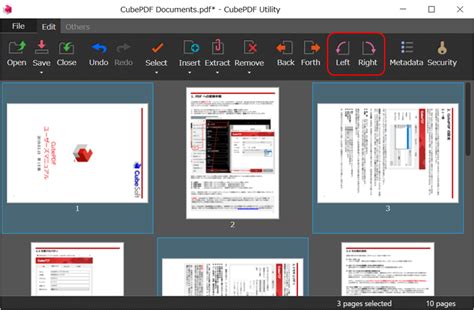List Of Editing Operations With Cubepdf Utility Cube Docs