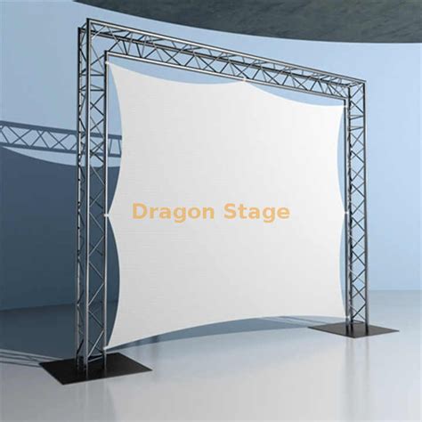 Small Stage Bolt Truss Backdrop And Lighting Frame 3x23 Metres From