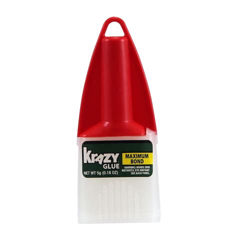 Krazy Glue Maximum Bond 5 Gram Liquid Super Glue Kg48348mr At