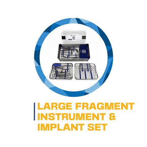 Small Fragment Locking Instrument And Implant Set Orthopedic Ss