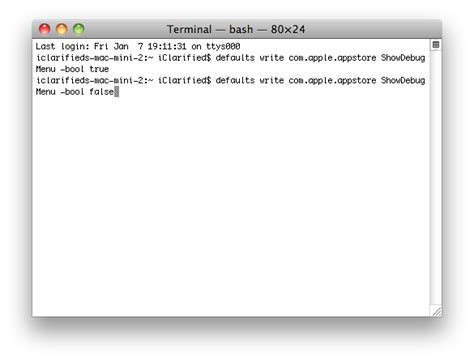 How To Enable The Mac App Stores Hidden Debug Menu Iclarified