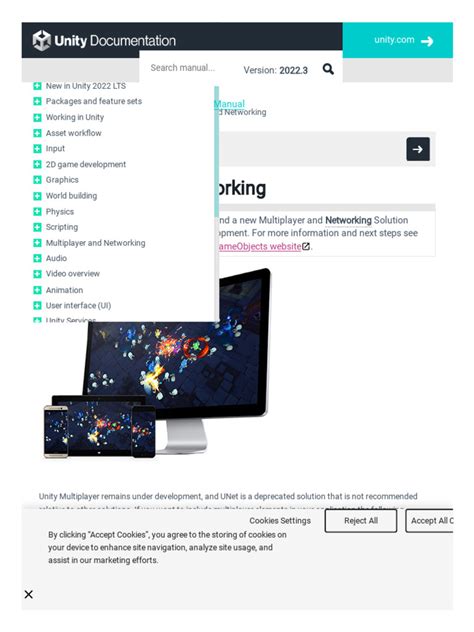 Unity Networking Pdf Cookie User Interface