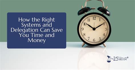 Streamlining Operations How The Right Systems And Delegation Can Save You Time And Money The