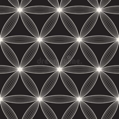 Vector Seamless Lattice Pattern Modern Stylish Texture With Trellis