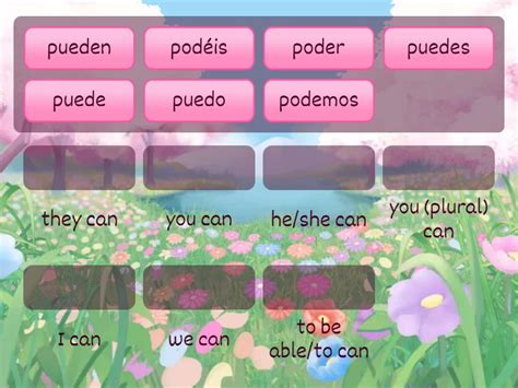 Viva 3 M4 1 Poder In The Present Tense Une Las Parejas