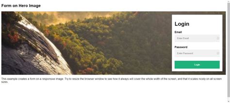 How I Used Css To Overlay A Form With A Full Width Image Hazzaz Abdul Mannan Posted On The