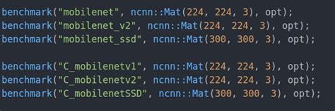 自己的模型生成了param和bin，但是无法跑benchmark · Issue 1834 · Tencentncnn · Github