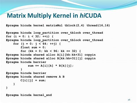Ppt Hi Cuda A High Level Directive Based Language For Gpu