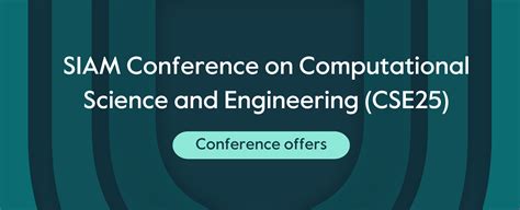 Siam Conference On Computational Science And Engineering Cse25