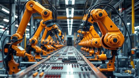 Advanced Automated Assembly Line Robotics Revolutionizing Hightech Manufacturing Processes With