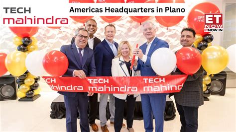 tech mahindra goes big in america opens new hq in texas to boost us