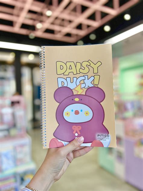 دفتر 60برگ دوخط جوجه کیوت پینک شاپ