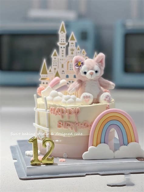 儿童生日蛋糕迪士尼琳娜贝尔妲己动物奶油新鲜水果蛋糕成都同城虎窝淘