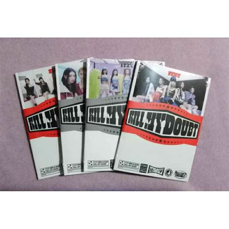 ITZY KILL MY DOUBT OFFICIAL ALBUM STANDARD VERSION SEALED Shopee Philippines