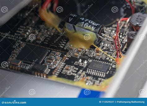 Circuit Board In Bluetooth Speaker Stock Image Image Of Equipment Engineer