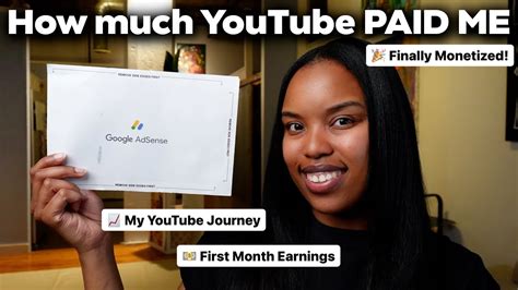 EXPOSING My First YouTube Paycheck And THE TRUTH About AdSense Money YouTube
