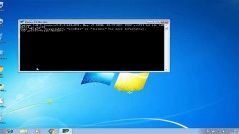 How To Run Python Script On Windows 7 And Above Youtube
