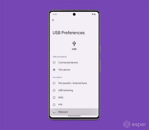 Android 14 Adds Support For Using Your Smartphone As A Webcam