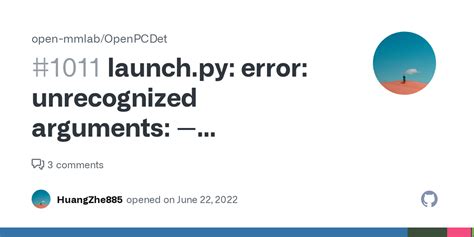 Launch Py Error Unrecognized Arguments Rdzv Endpoint Localhost