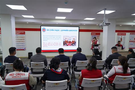 Монголын улаан загалмай нийгэмлэг Mongolian Red Cross Society Added A Монголын улаан